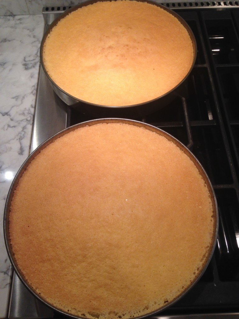 French Pastry Cake with French Custard Filling | nina in the kitchen