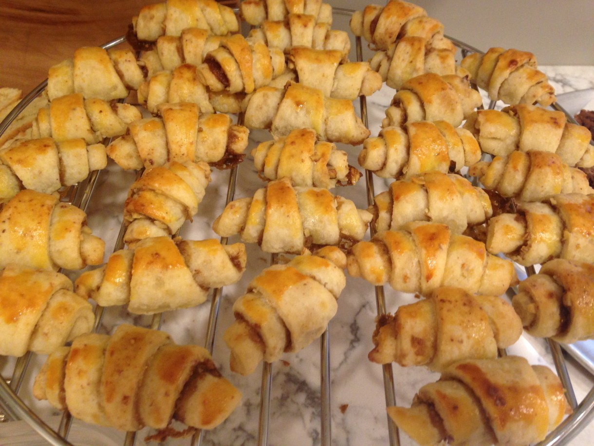 Rugelach/Aunt Marie’s Cheese Horns | nina in the kitchen